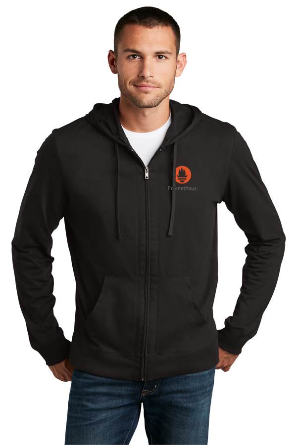 Prometheus Full-Color | District Jersey Full-Zip Hoodie – CNCF Store ...